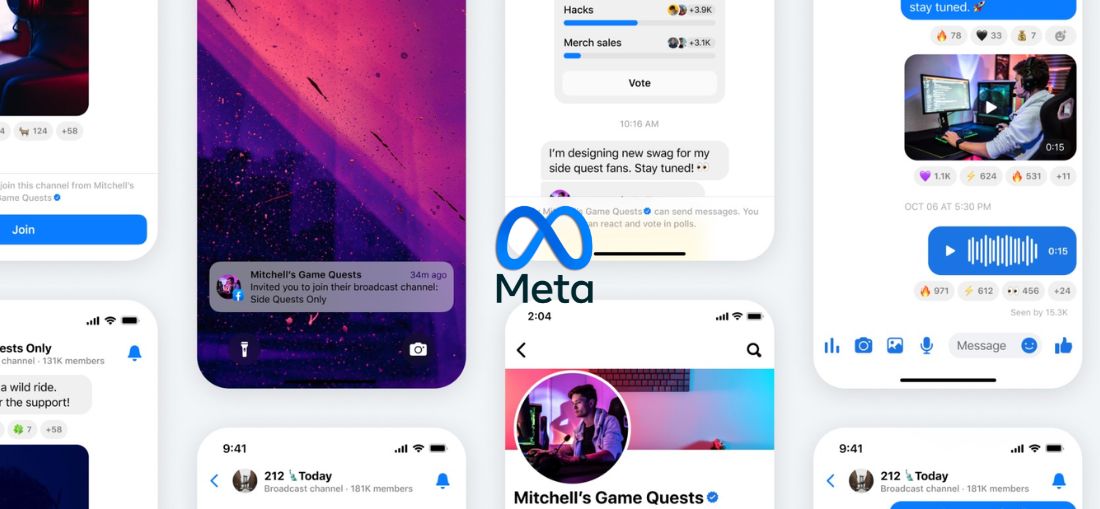 Meta announces launch of broadcast channels on Facebook and Messenger ...